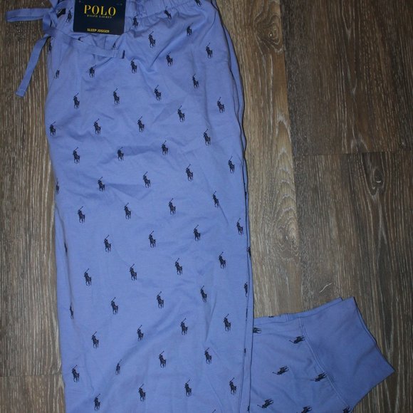 Polo Ralph Lauren | Pants | Nwt Polo Ralph Lauren Mens All Over Print Jogger Pajama Pants ...